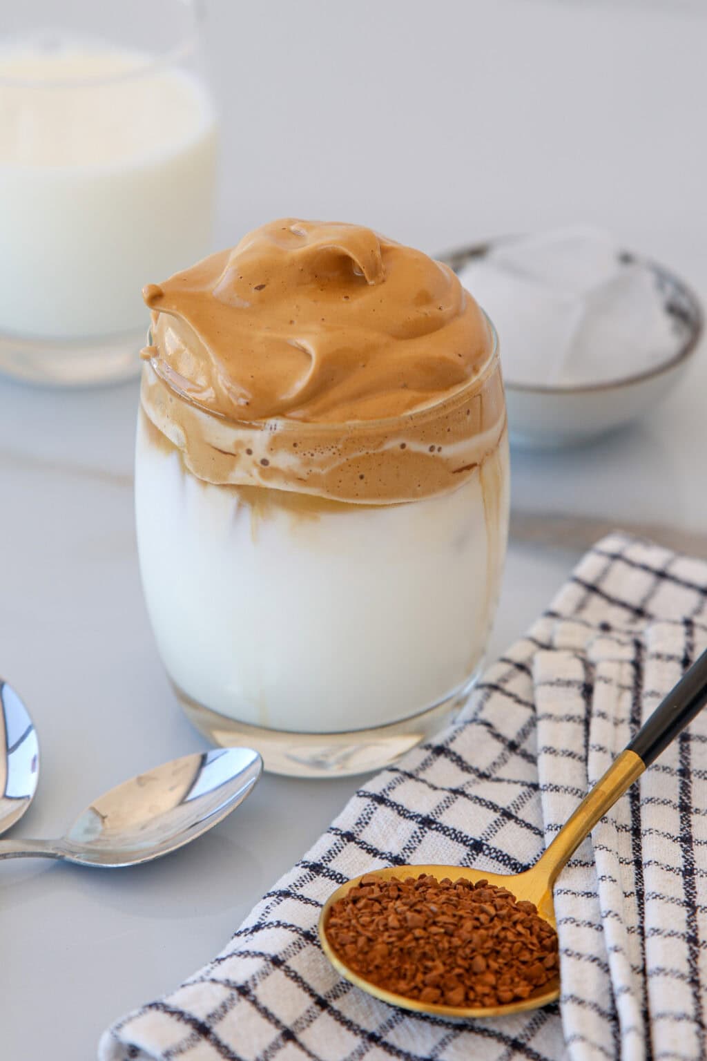 Dalgona Coffee Recipe | Easy Frothy Whipped Coffee - The Cooking Foodie
