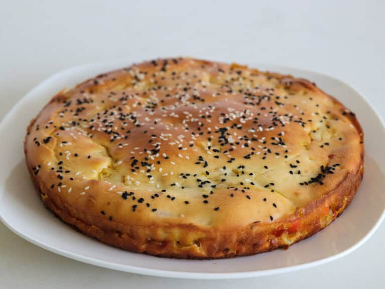 Quick and Easy Russian Cabbage Pie - The Cooking Foodie