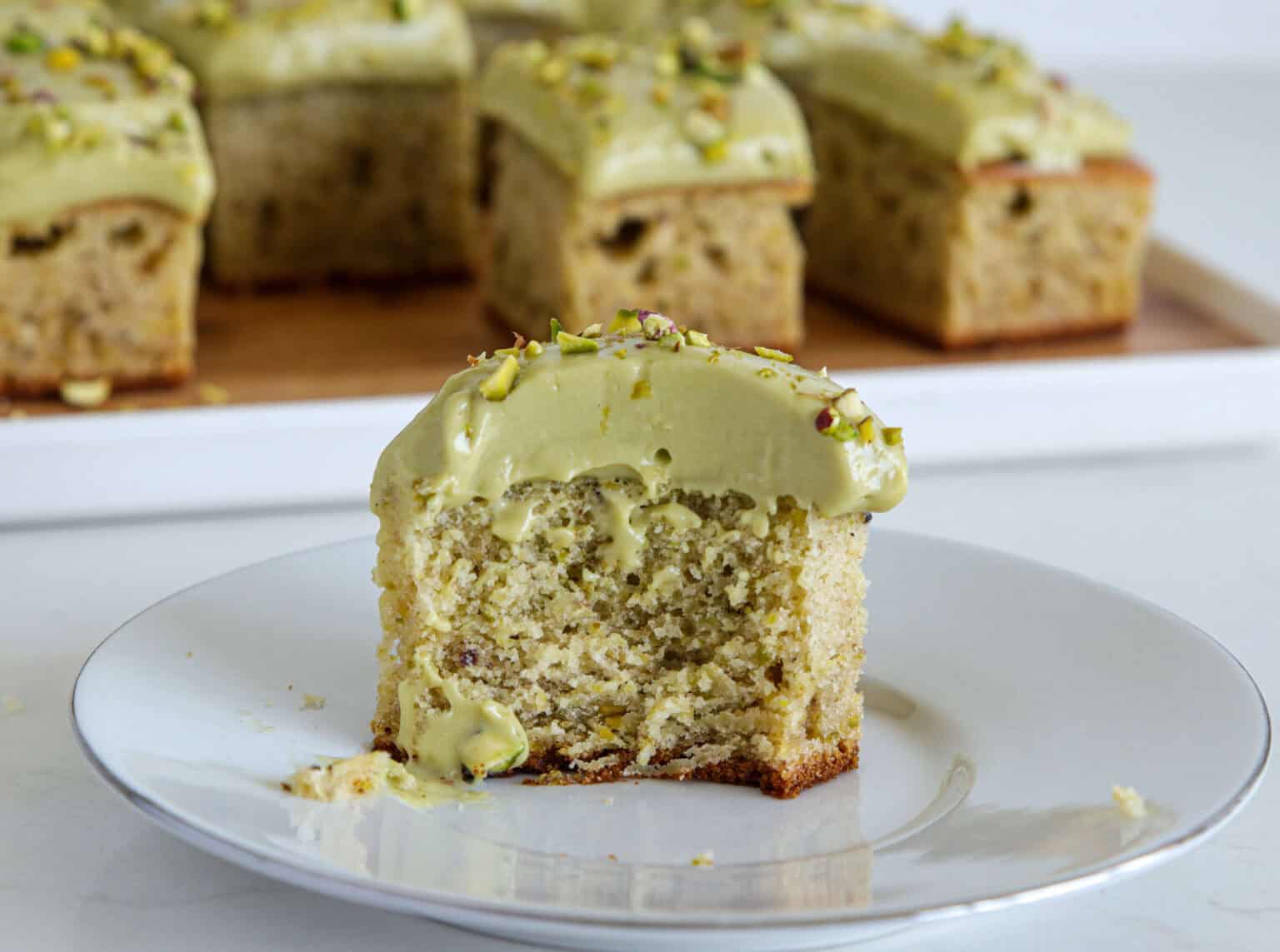 Pistachio Cake Recipe (With Pistachio Cream Cheese Frosting) - The ...