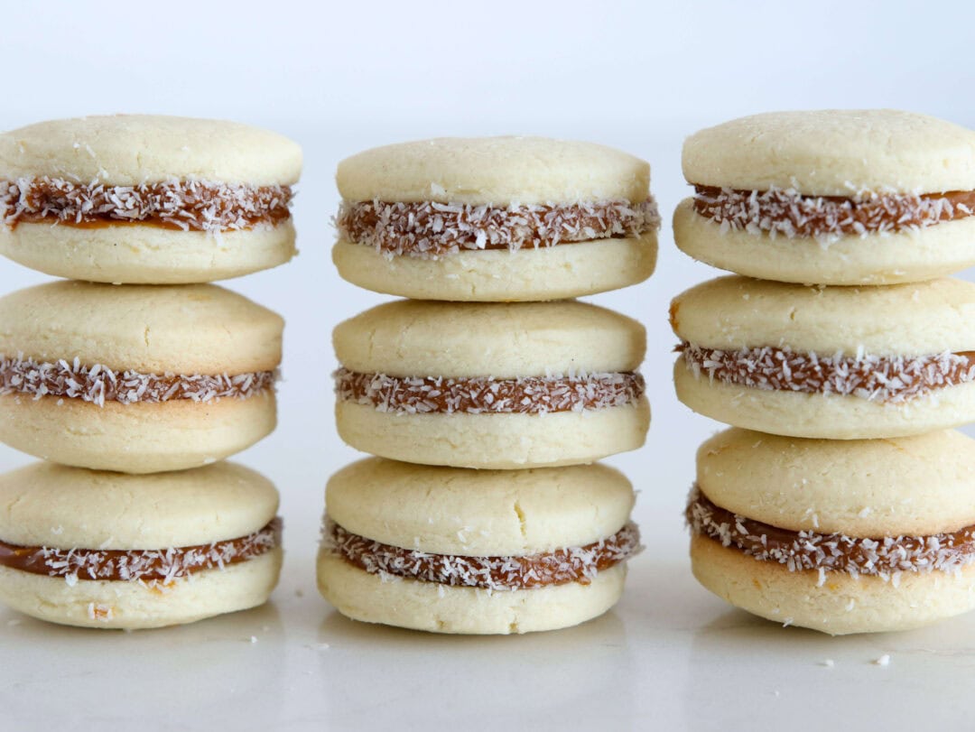 Alfajores Cookies Recipe - The Cooking Foodie
