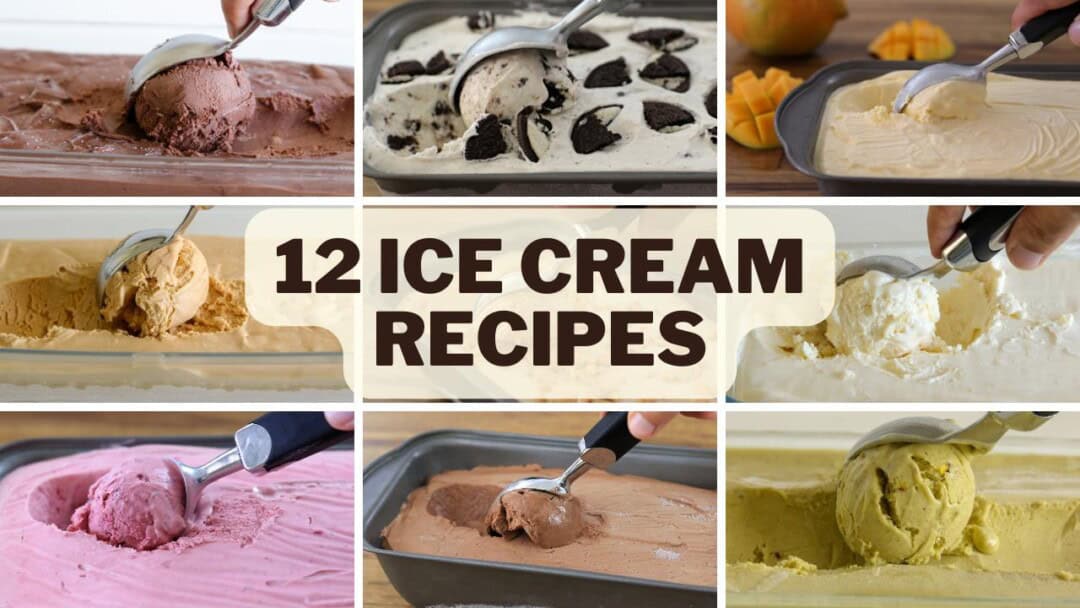 Ice Cream Recipes - The Cooking Foodie