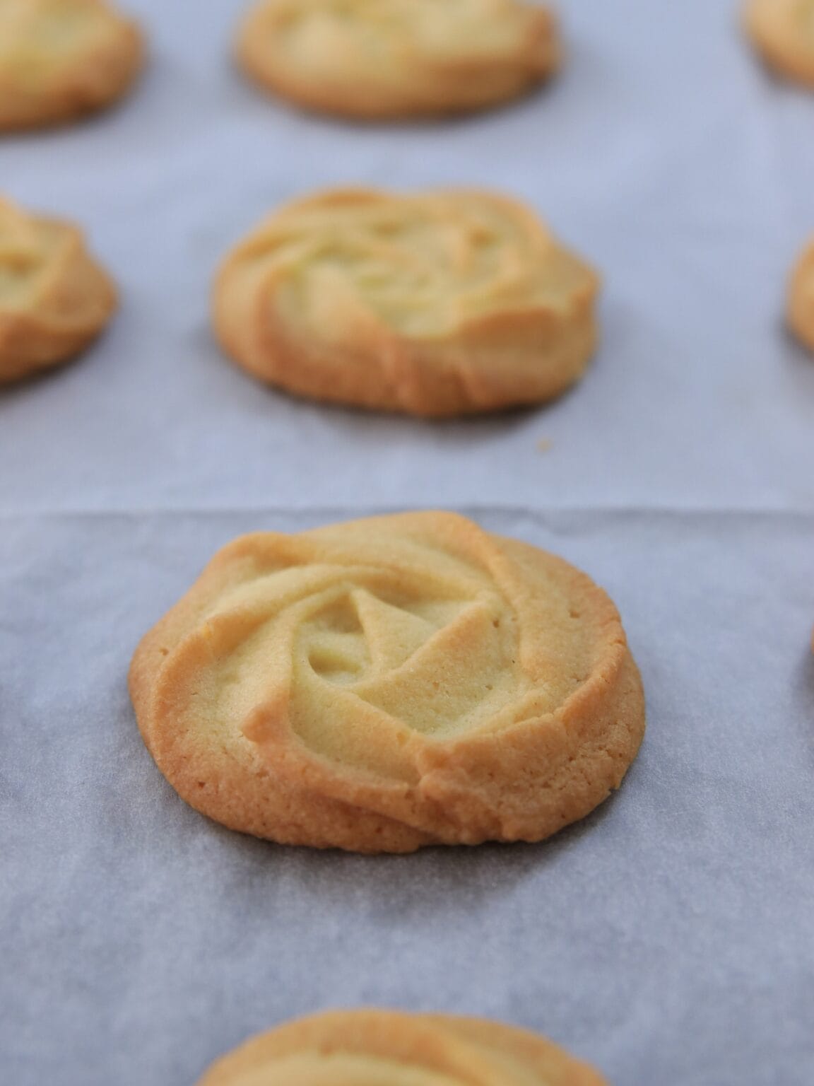 Melt in Your Mouth Butter Cookies Recipe - The Cooking Foodie