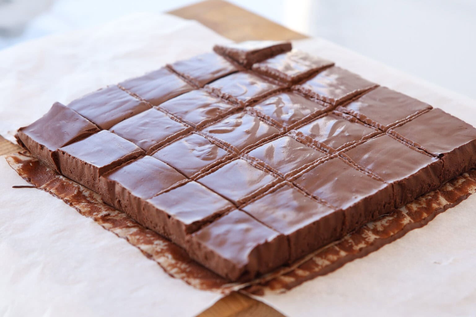 Cottage Cheese Fudge (2-Ingredient) - The Cooking Foodie