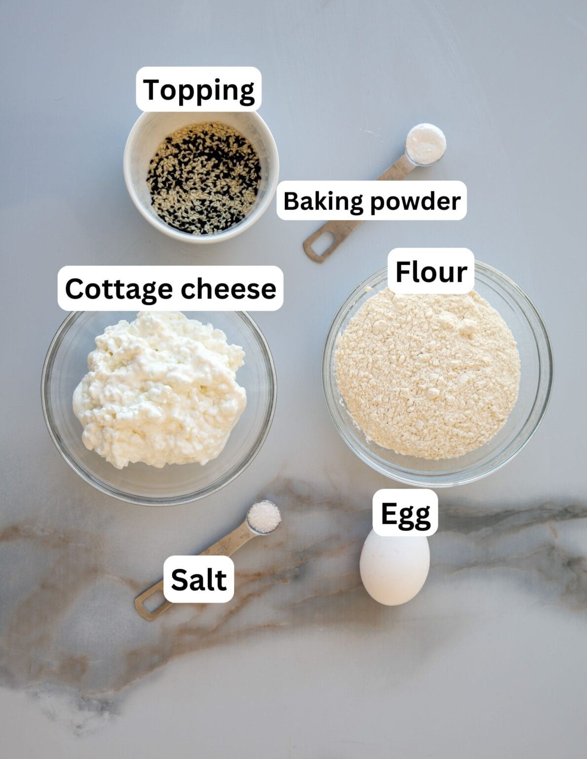 Cottage Cheese Buns (3-Ingredient) - The Cooking Foodie