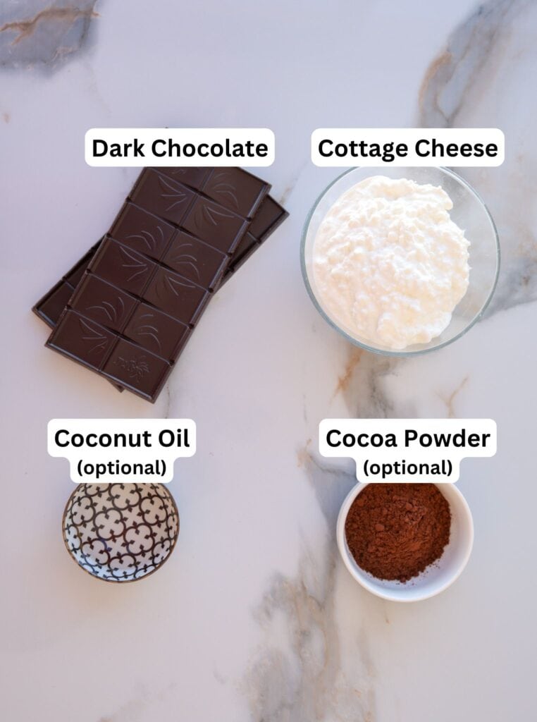 Cottage Cheese Fudge (2-Ingredient) - The Cooking Foodie
