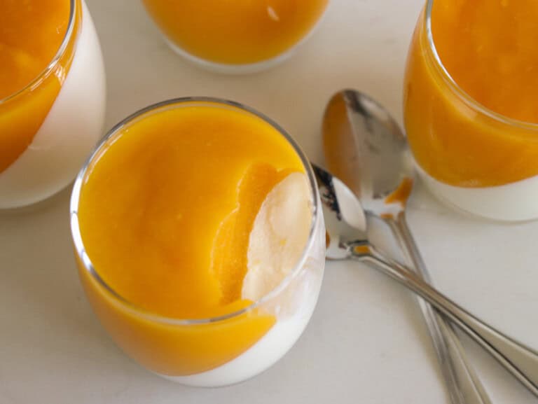 Mango Panna Cotta Recipe - The Cooking Foodie