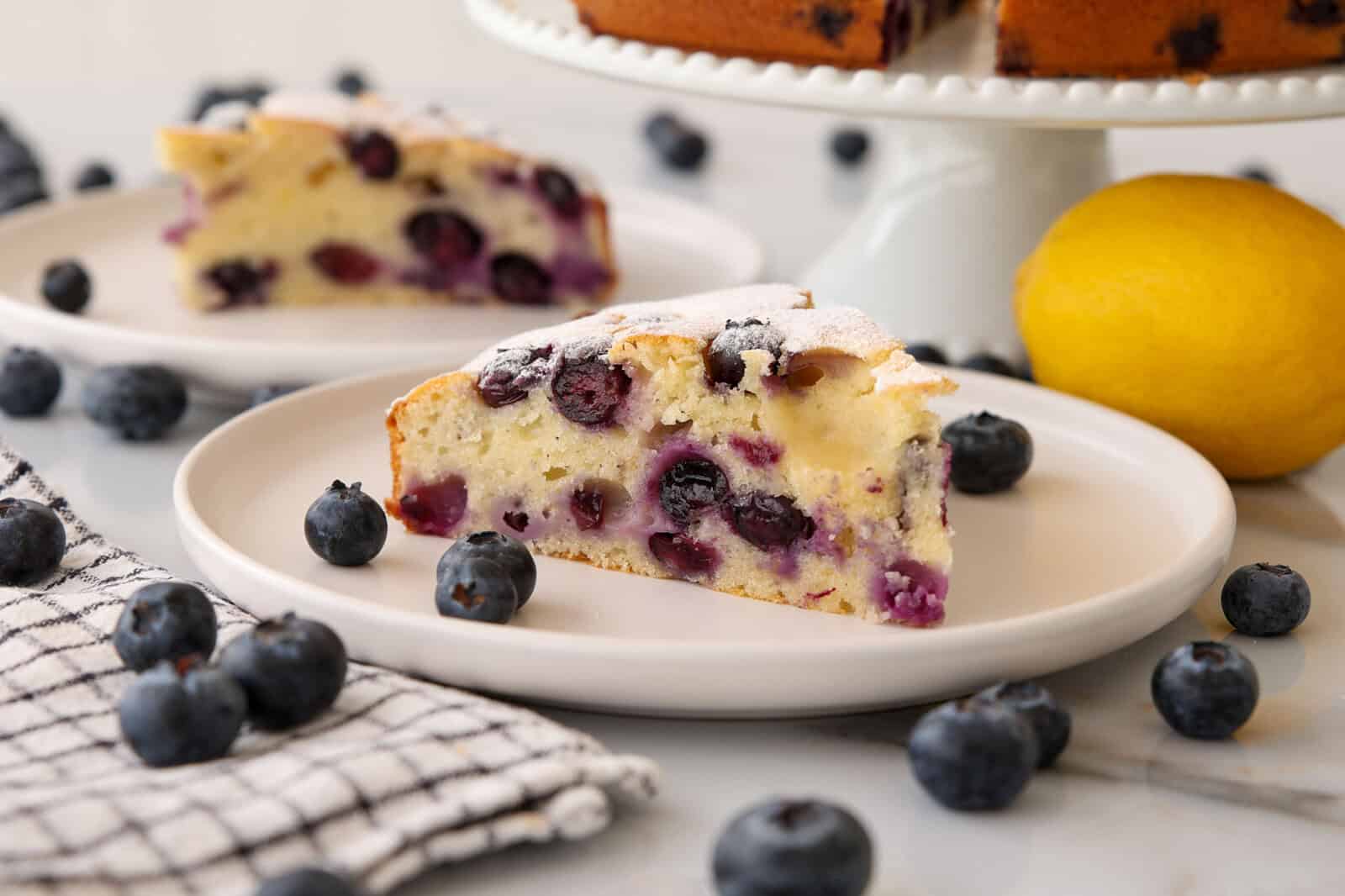 Blueberry Muffin Cake - The Cooking Foodie