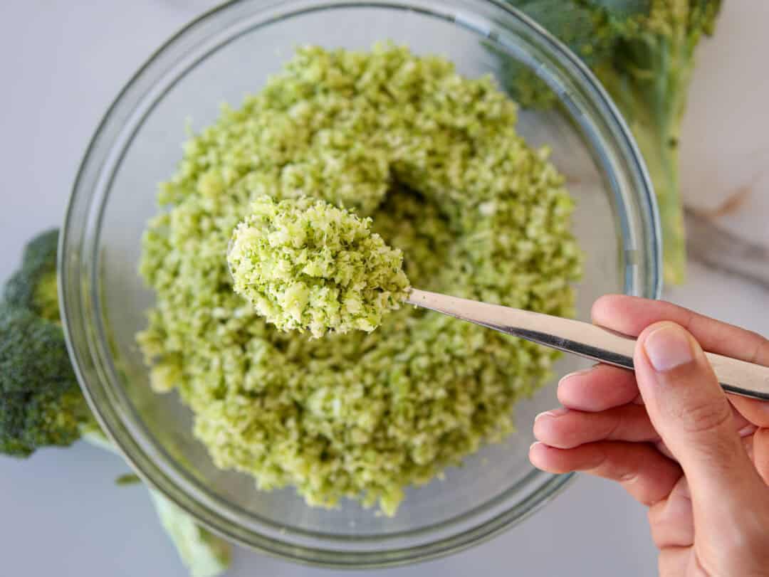 Best Broccoli Fritters Recipe | Fried or Baked - The Cooking Foodie