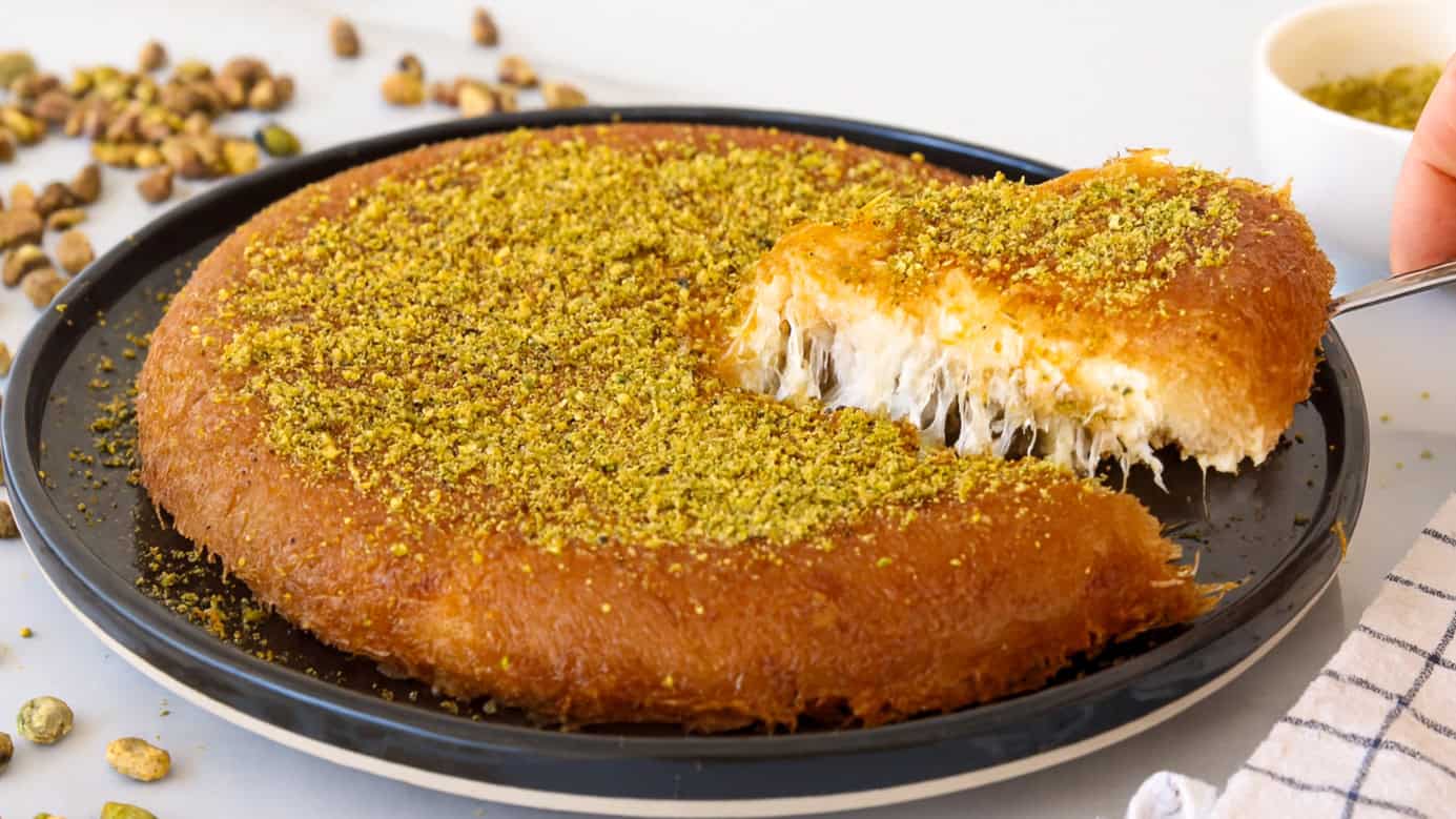 The Best Kunafa (Knafeh) Recipe | Easy and Authentic - The Cooking Foodie