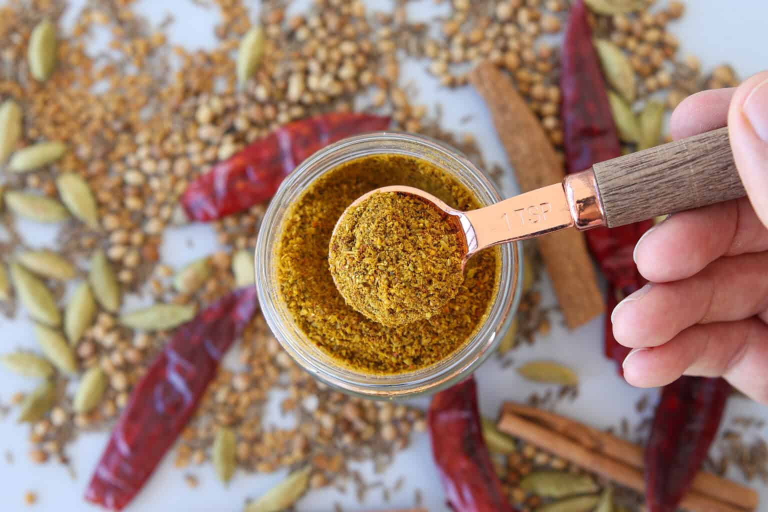 Easy Homemade Curry Powder Spice Blend - The Cooking Foodie