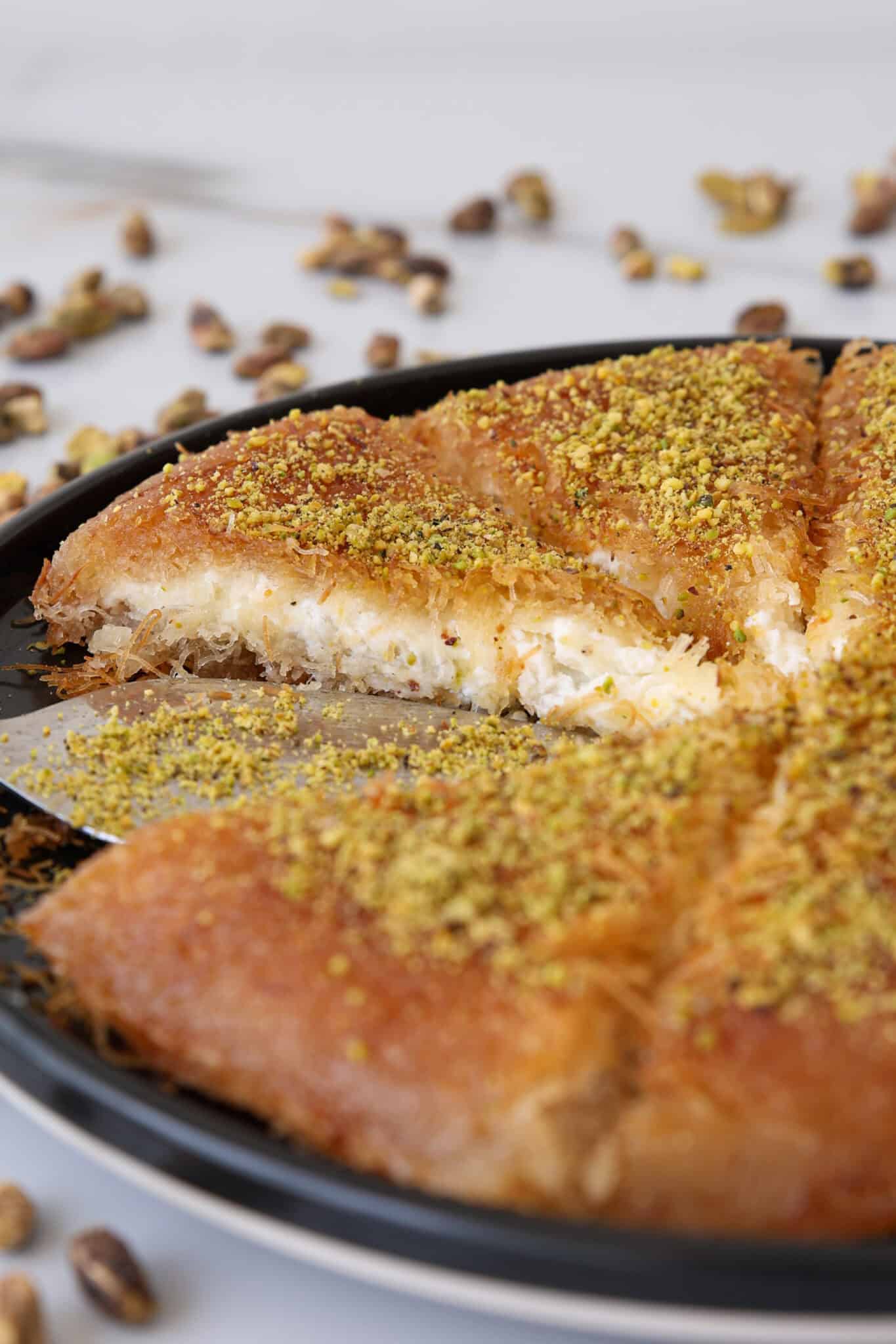 The Best Kunafa (Knafeh) Recipe | Easy and Authentic - The Cooking Foodie