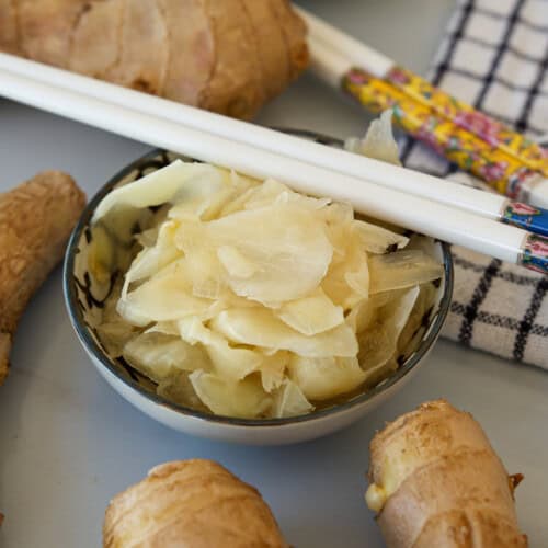Homemade Pickled Ginger (Gari) for Sushi - The Cooking Foodie
