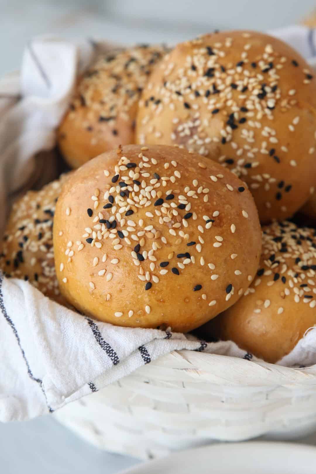 Easy Baked Meat Buns | Soft & Juicy - The Cooking Foodie