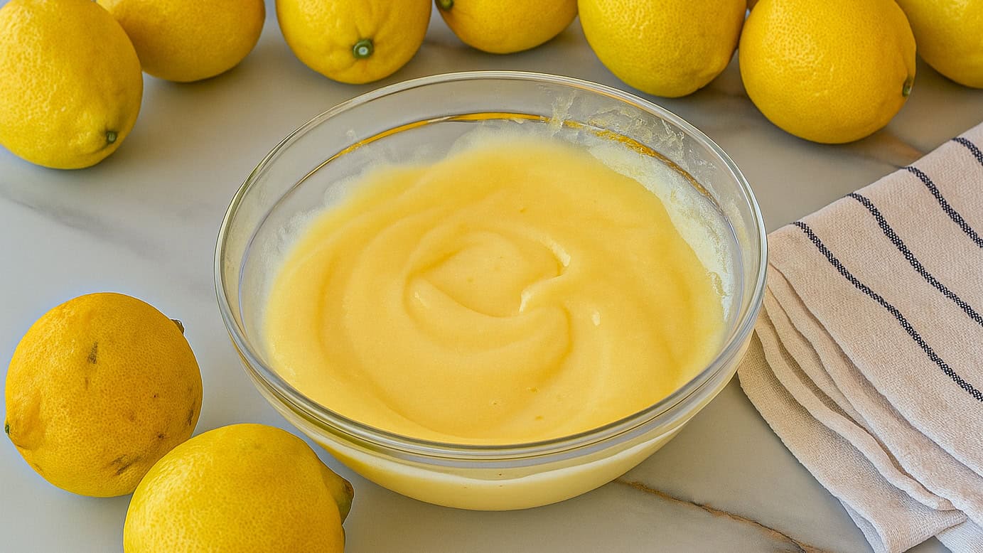 Easy Homemade Lemon Curd Recipe | Only 4-Ingredient - The Cooking Foodie