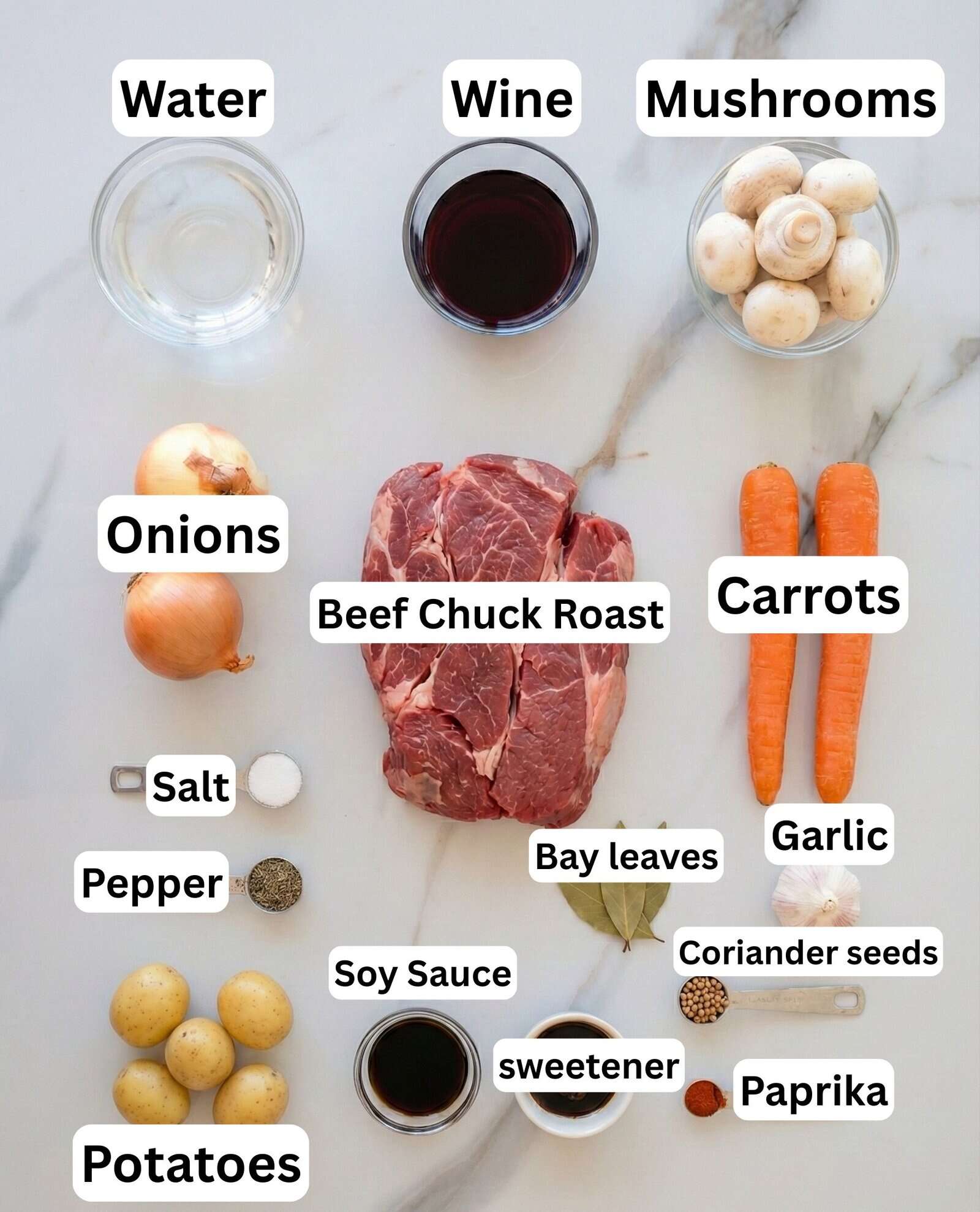Beef Chuck Roast Recipe Oven No Liquid Bay Leave: Perfectly Tender!