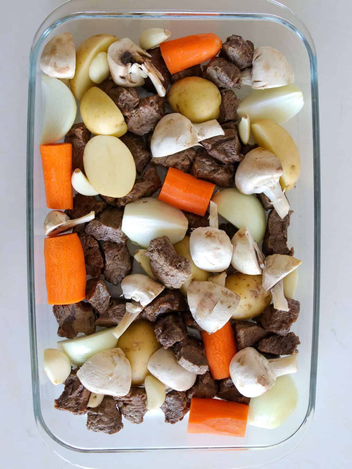 Tender Oven Braised Beef Cubes Stew (So Easy!) - The Cooking Foodie