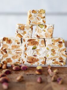 Easy Homemade Torrone | Soft & Chewy Italian Nougat - The Cooking Foodie