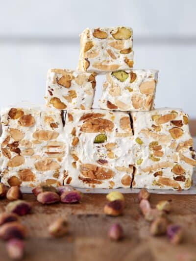 Easy Homemade Torrone | Soft & Chewy Italian Nougat - The Cooking Foodie